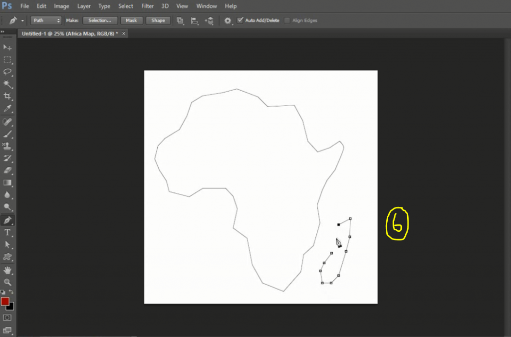 How To Create The African Map in 10 Minutes Using Adobe Photoshop CS6 ...